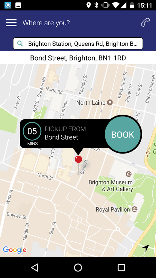 Brighton Taxis App | Brighton & Hove Cabs | Brighton | Worthing